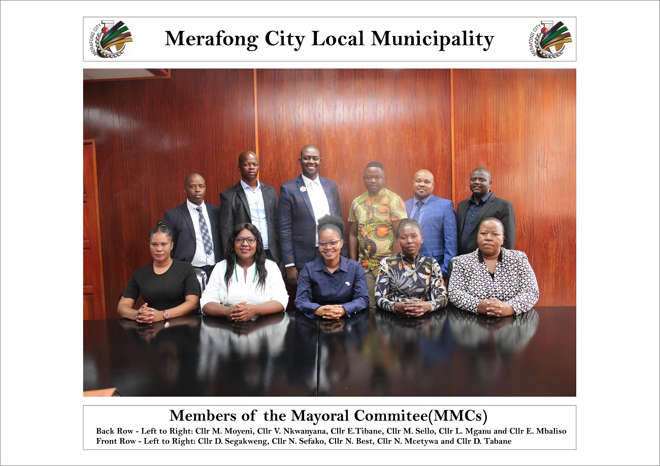 Members of the Mayoral Committee - Merafong City Local Municipality